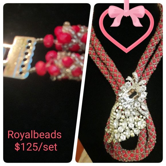 Hand Crafted | Jewelry | Royal Bead Handmade Set | Poshmark
